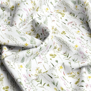 Patterns VISCOSE Fabric 100%, Eco-print, Printed Viscose Fabric ...