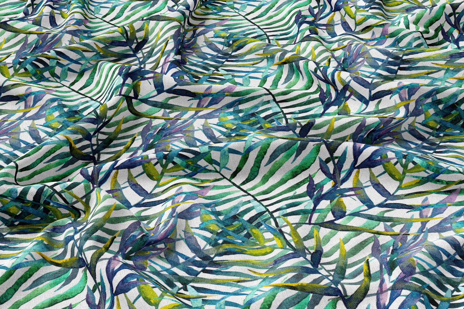 Summer EXOTIC Flowers Linen 100% Eco-print Printed Linen - Etsy