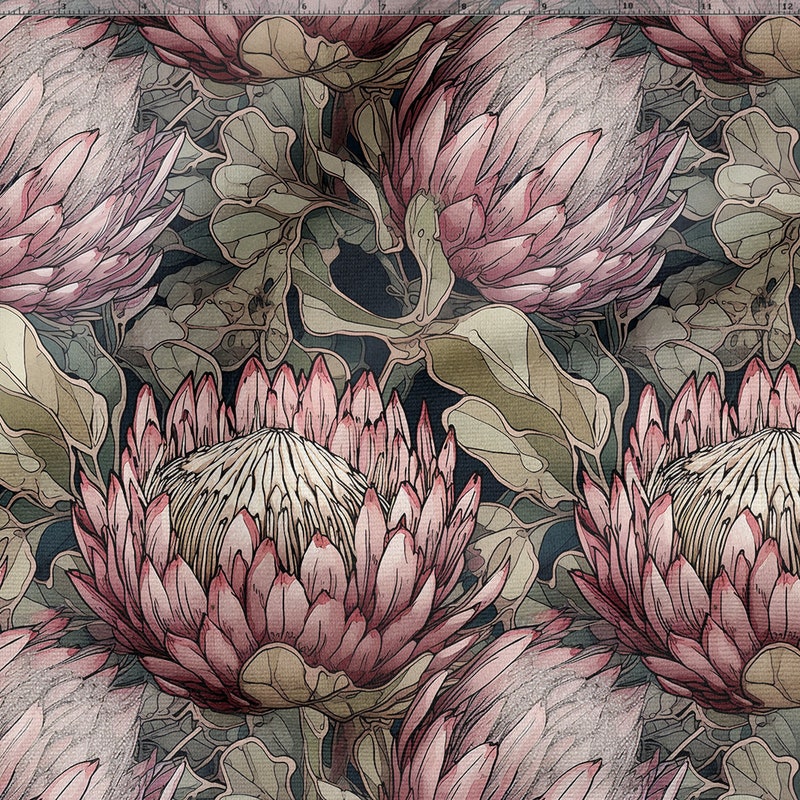 Protea Material Cotton - Etsy