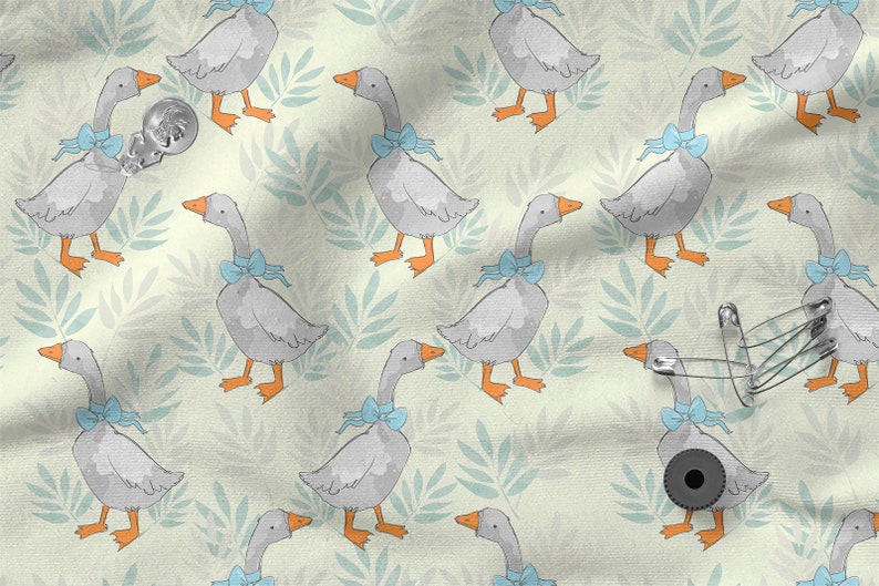 GEESE Cotton 100% Eco-print Printed Cotton Fabric GEESE - Etsy UK