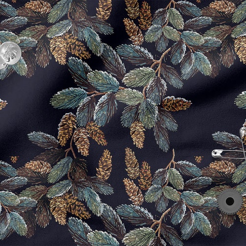 Forest Life Cotton 100% Eco-print Wood Cotton Fabric - Etsy