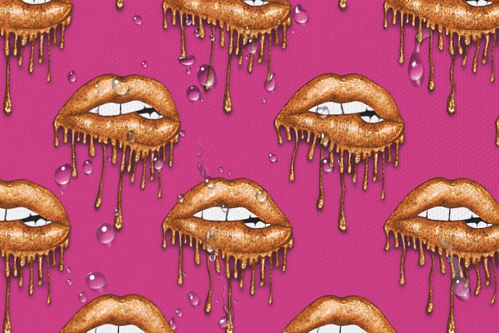 Waterproof Fabric Dripping Lips, PN-EN ISO, 600D Weave, 200g/m2, Width ...