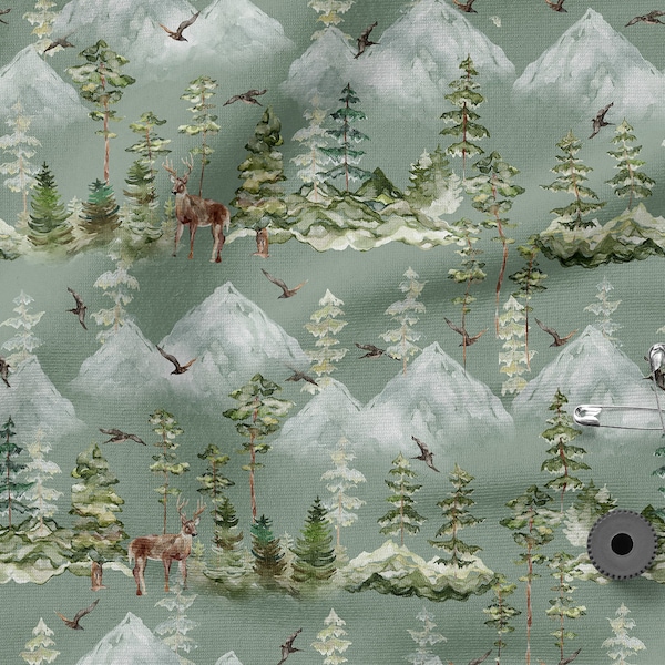 Nature Fabric Prints - Etsy