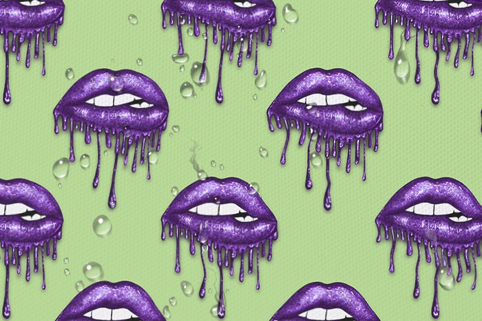 Waterproof Fabric Dripping Lips, PN-EN ISO, 600D Weave, 200g/m2, Width ...