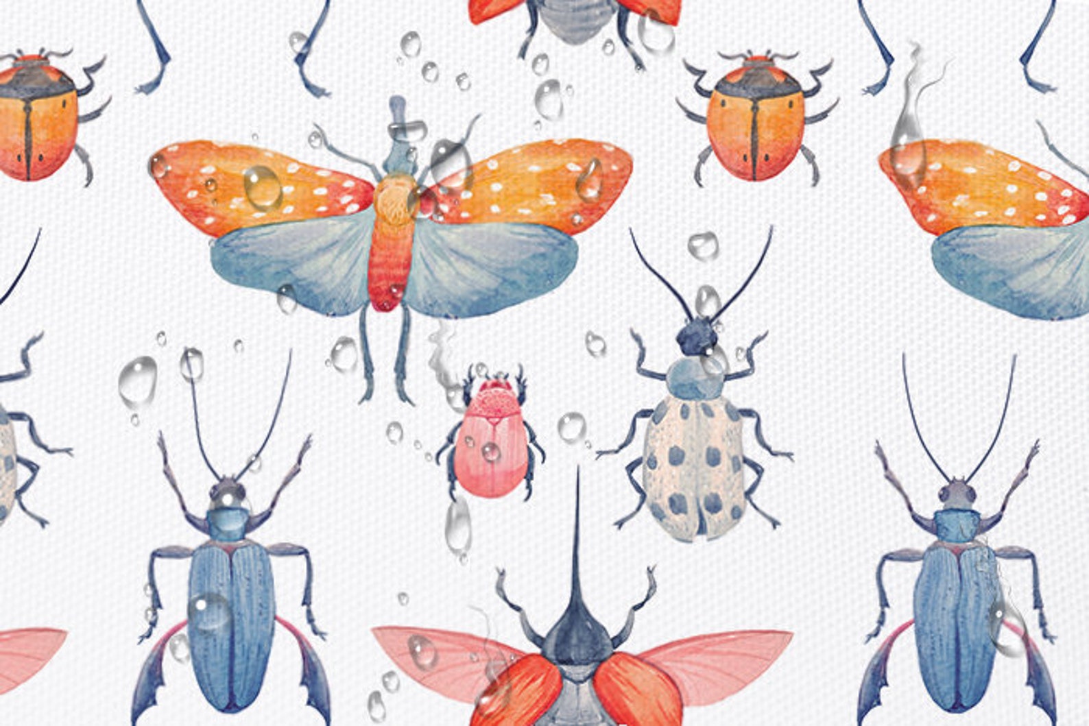 Waterproof Cordura Fabric, Insects, PN-EN ISO, 600D Weave, 200g/m2 ...