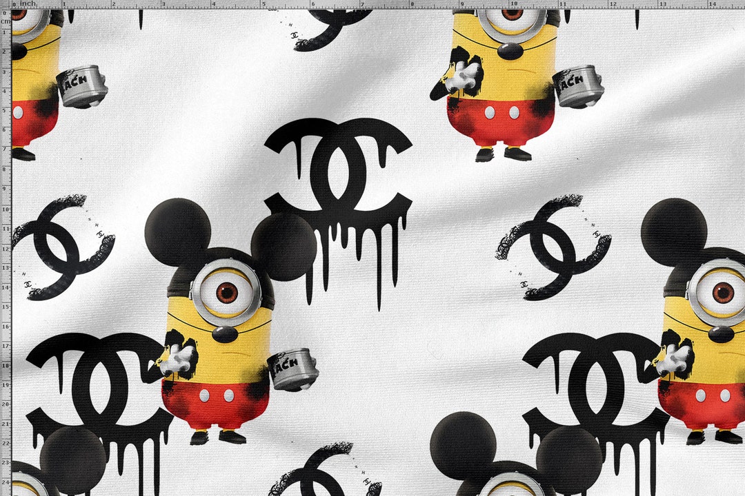 Classic Cartoon Cotton 100%, Eco-print, Printed Cotton Fabric, Colored ...