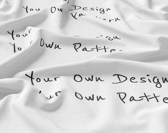 Printed Linen Fabric | Etsy