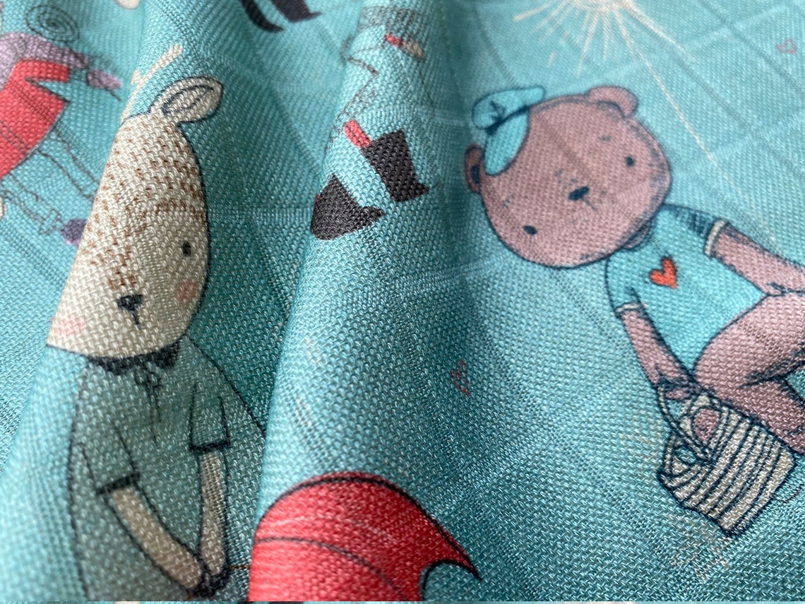 Tetra Fabric Bamboo Fabric 100 Eco Print Muslin Fabric Children S