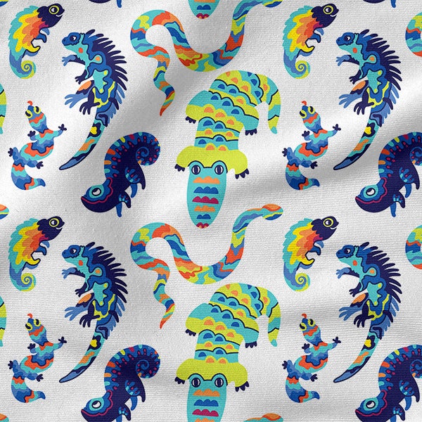 Lizard Fabric - Etsy