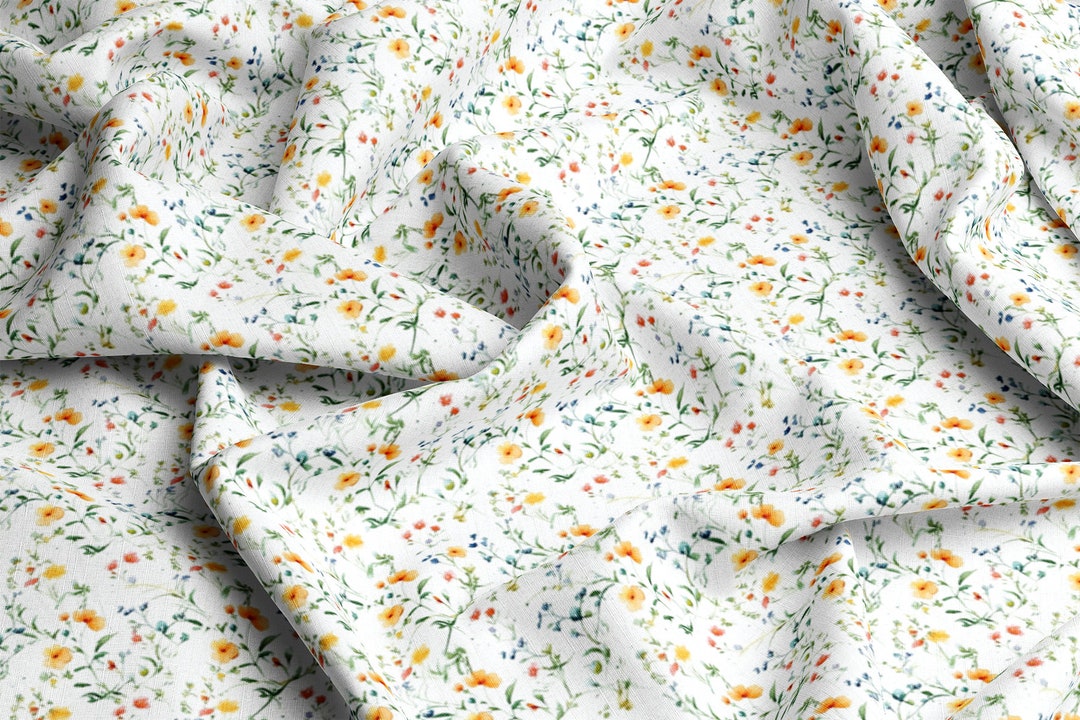 Patterns VISCOSE Fabric 100%, Eco-print, Printed Viscose Fabric ...