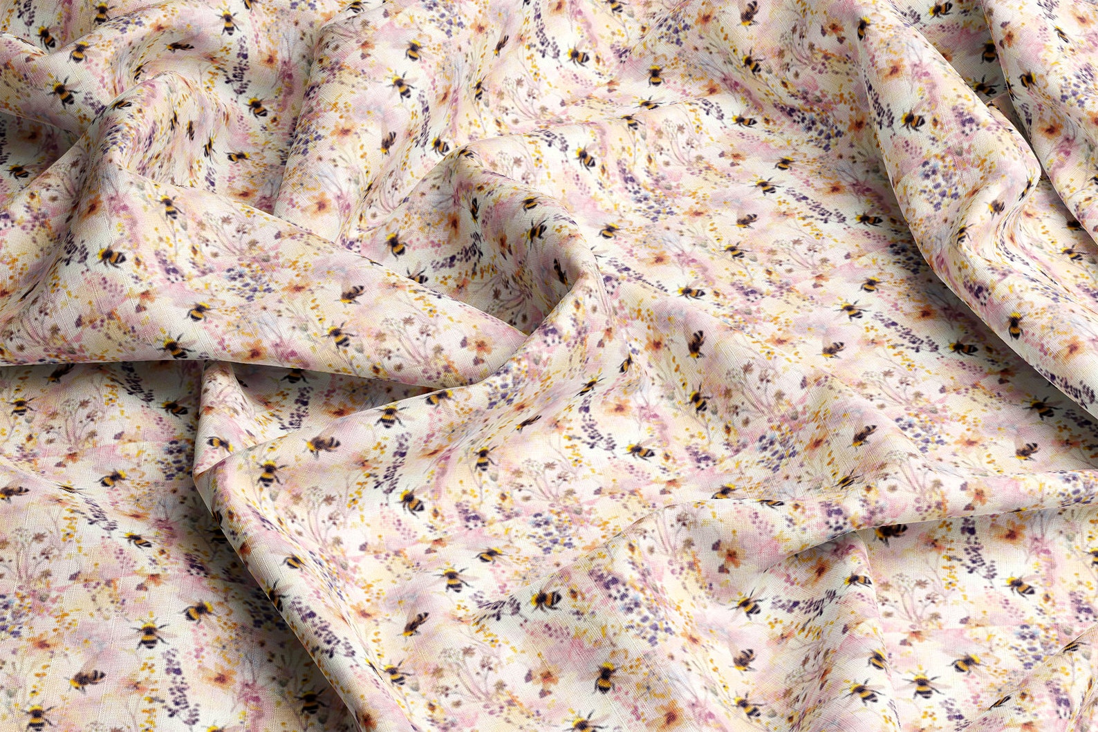 Patterns VISCOSE Fabric 100%, Eco-print, Printed Viscose Fabric ...