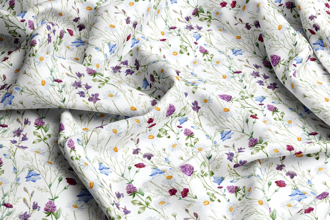 Patterns VISCOSE Fabric 100%, Eco-print, Printed Viscose Fabric ...