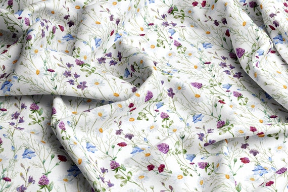 Patterns VISCOSE Fabric 100% Eco-print Printed Viscose - Etsy