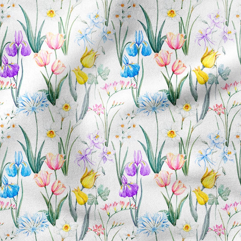 Fabric Tulips - Etsy