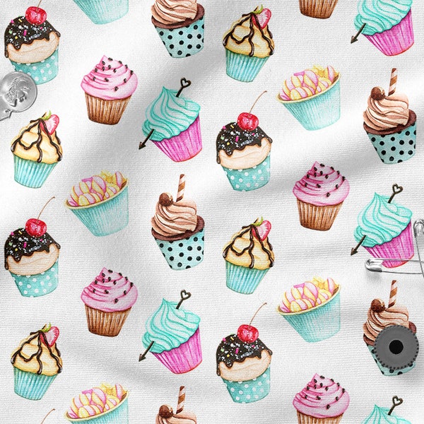 Cupcake Fabric - Etsy