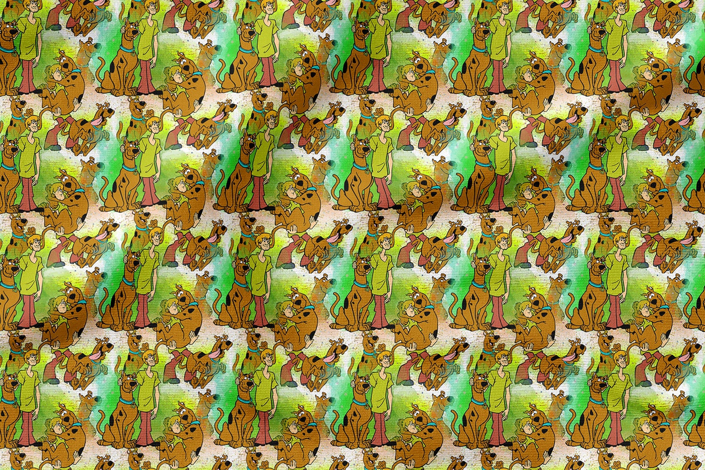 Classic Cartoon Cotton 100%, Eco-print, Printed Cotton Fabric, Cartoon ...