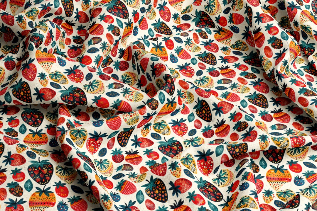 Patterns VISCOSE Fabric 100%, Eco-print, Printed Viscose Fabric ...