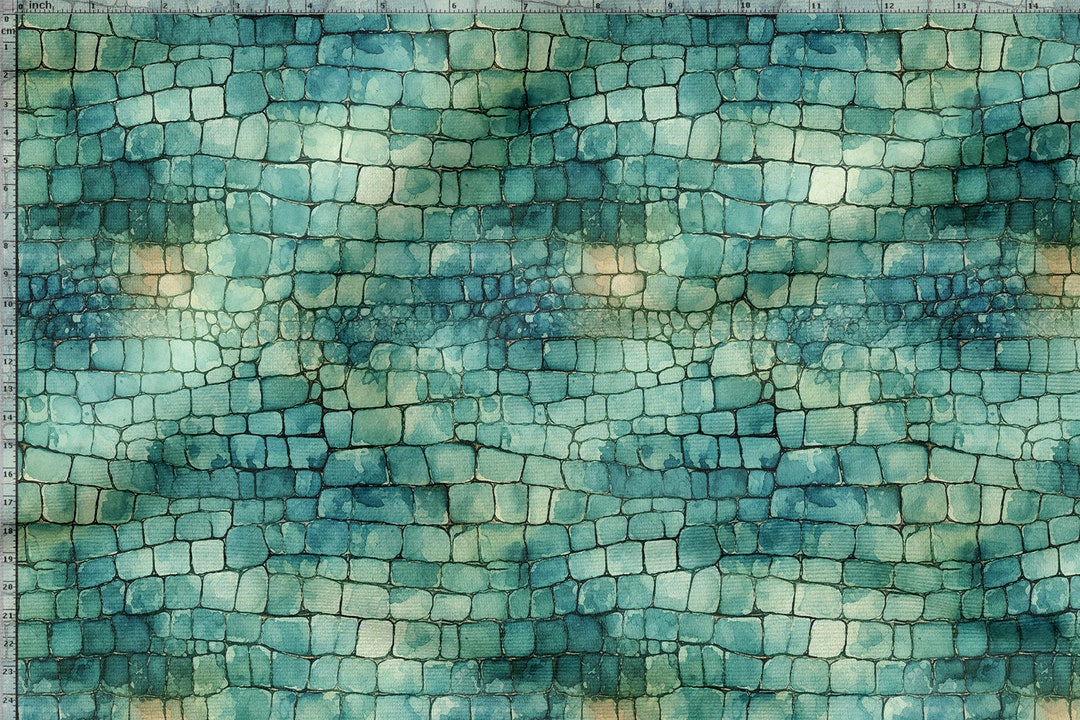 Alligator Skin Cotton 100%, Eco-print, Printed Cotton Skin Fabric ...