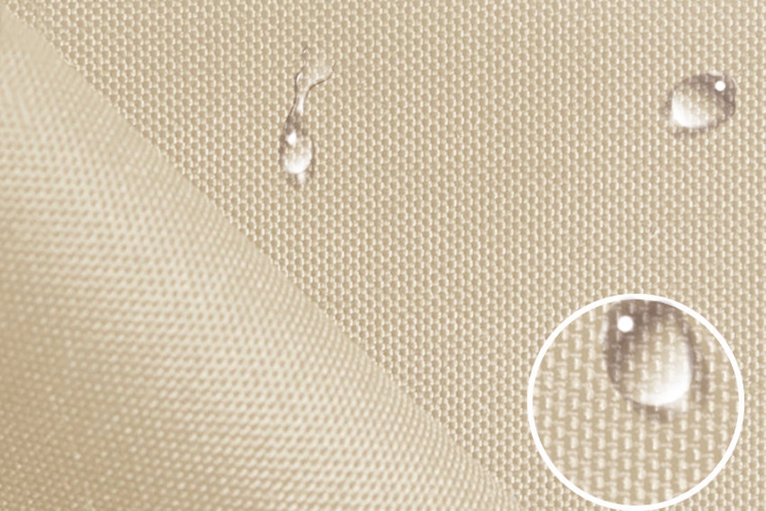 Waterproof Fabric OXFORD Ecru, Coated on One Side With Polyurethane ...