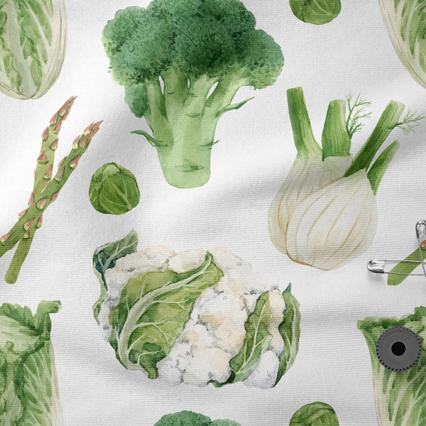 Vegetable Fabric - Etsy