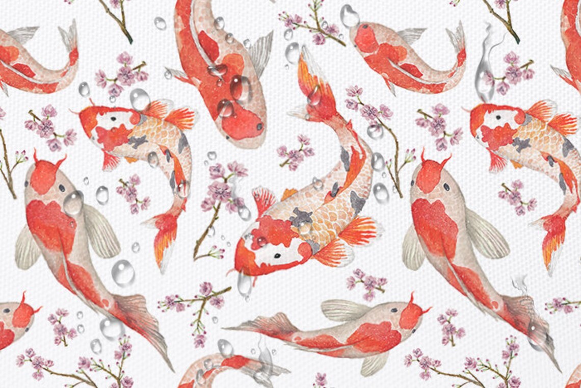 Waterproof Cordura Fabric, Fishes Fabric, PN-EN ISO, 600D Weave, 200g/m2, Width 150cm /60 ...