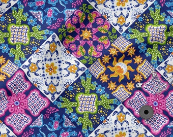 Patchwork Print Fabric - Etsy