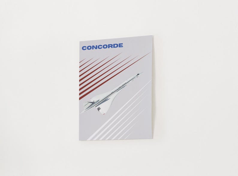 Concorde Aviation Print - Etsy