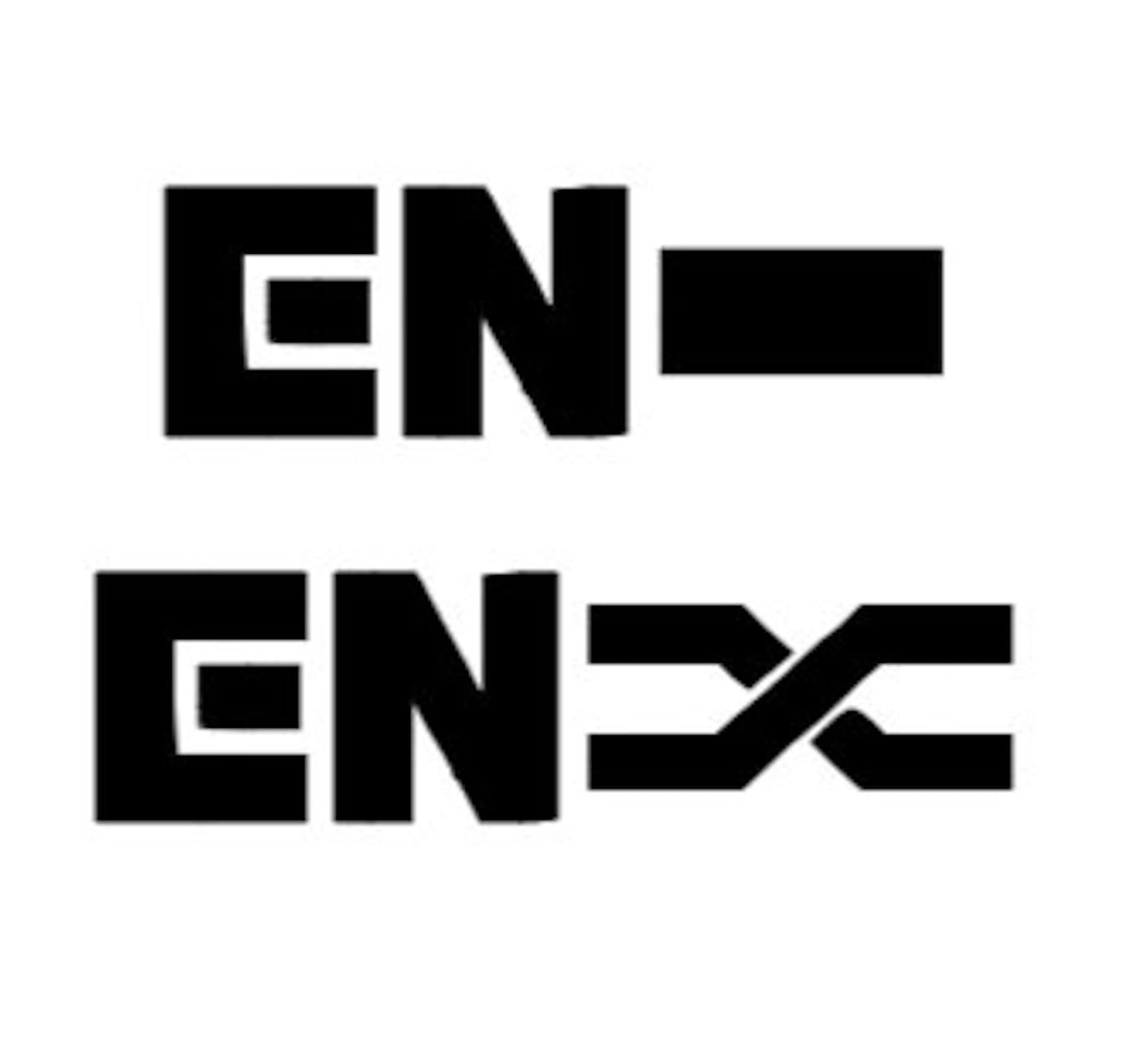 Enhypen Engene Logo car decal Hybe sticker vinyl | Etsy