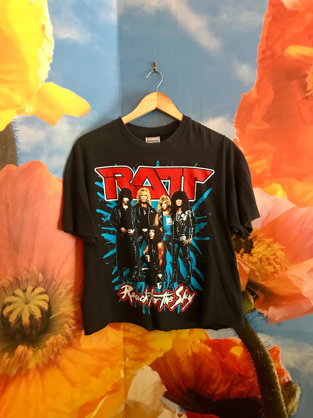 1989 RATT WORLD TOUR Reach for the Sky City to City T-shirt - Etsy