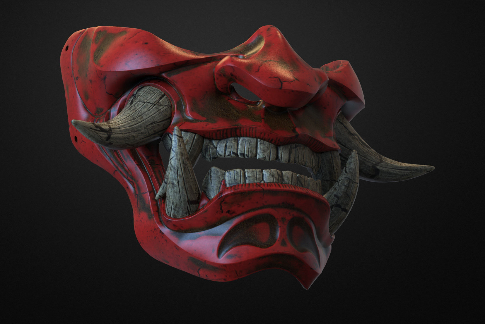 Japanese Oni Mask for sale | Only 2 left at -60%