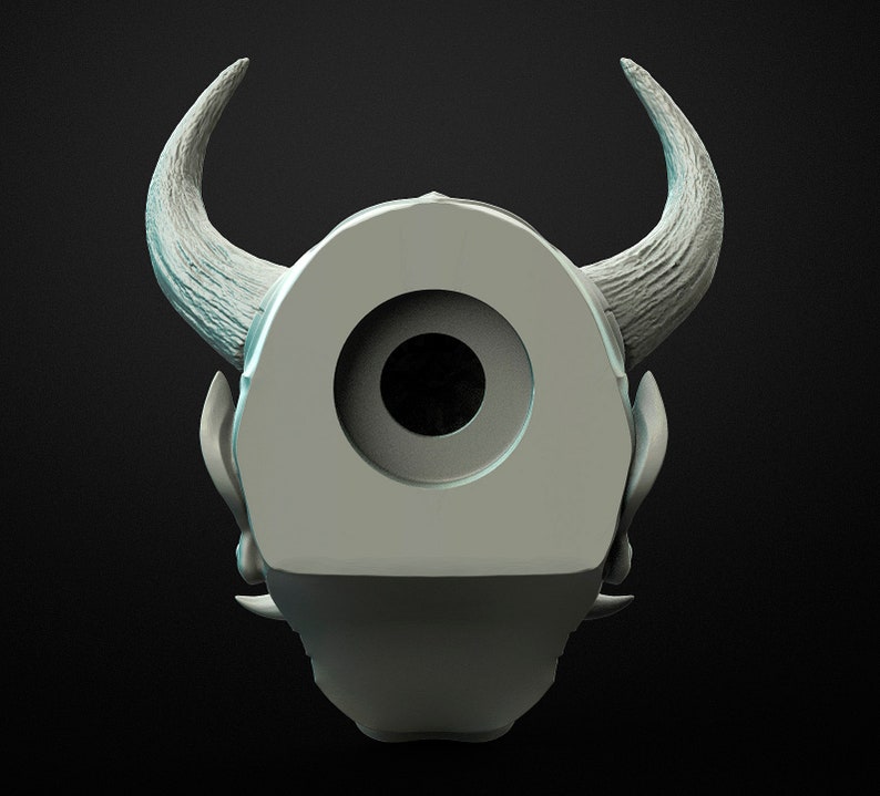 Hannya Oni Samurai Noh Mask Magnet Pendant STL File for 3D - Etsy
