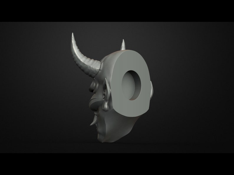 Traditional Japanese Hannya Mask Magnet Oni Masksamurai Mask - Etsy