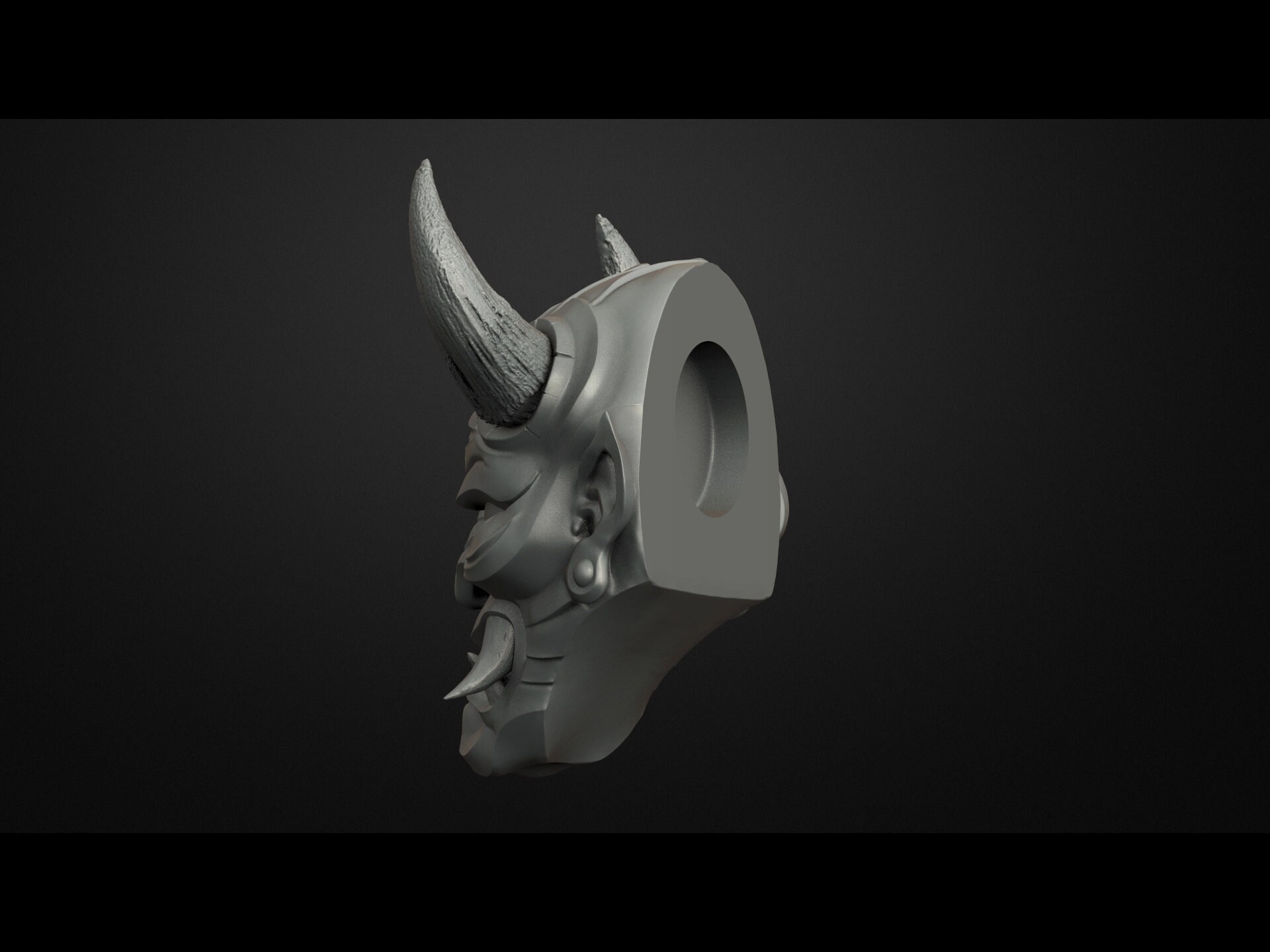 Traditional Japanese Hannya Mask Magnet Oni Masksamurai Mask - Etsy