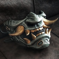 Half Mask - Etsy