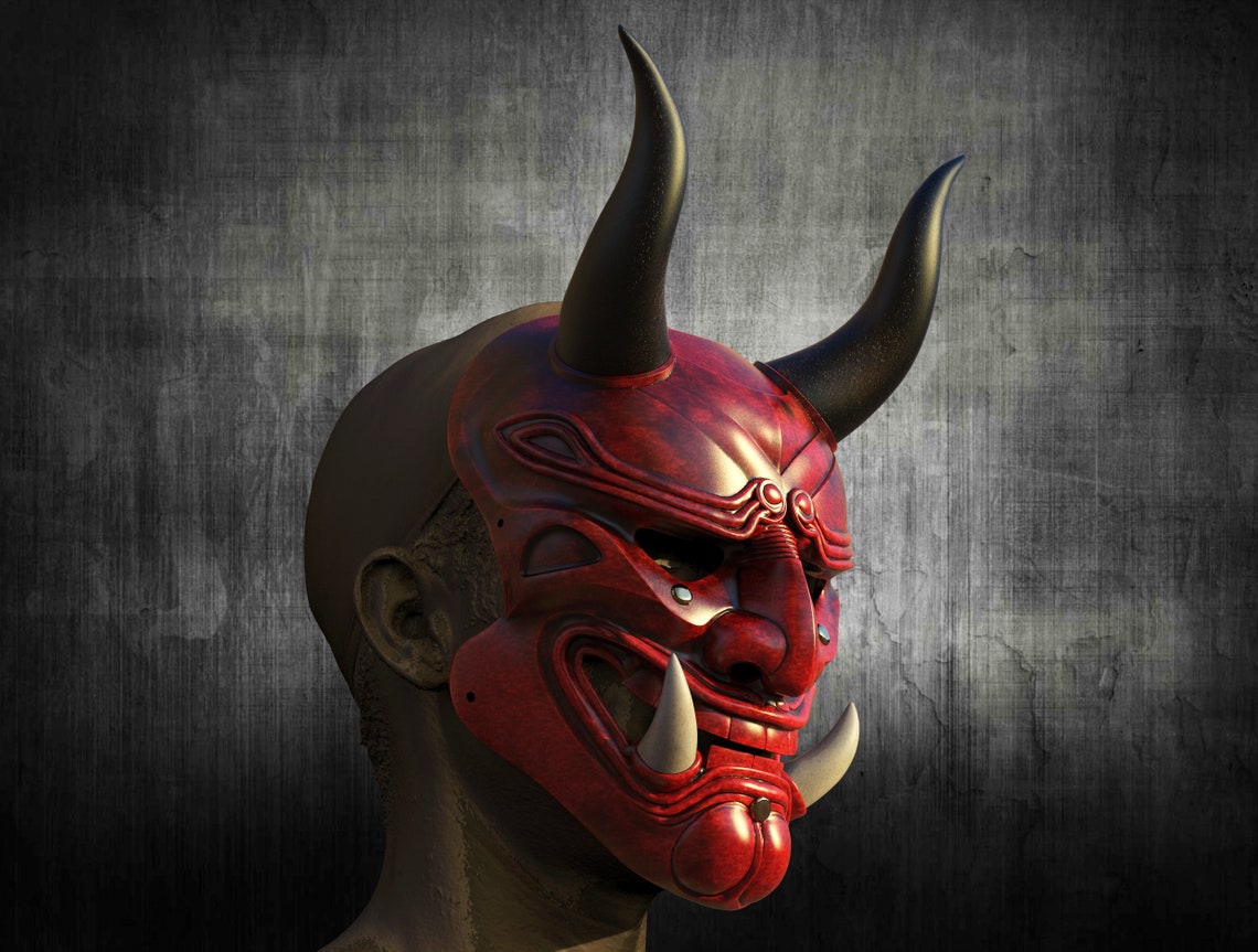 White Death Mask - Etsy