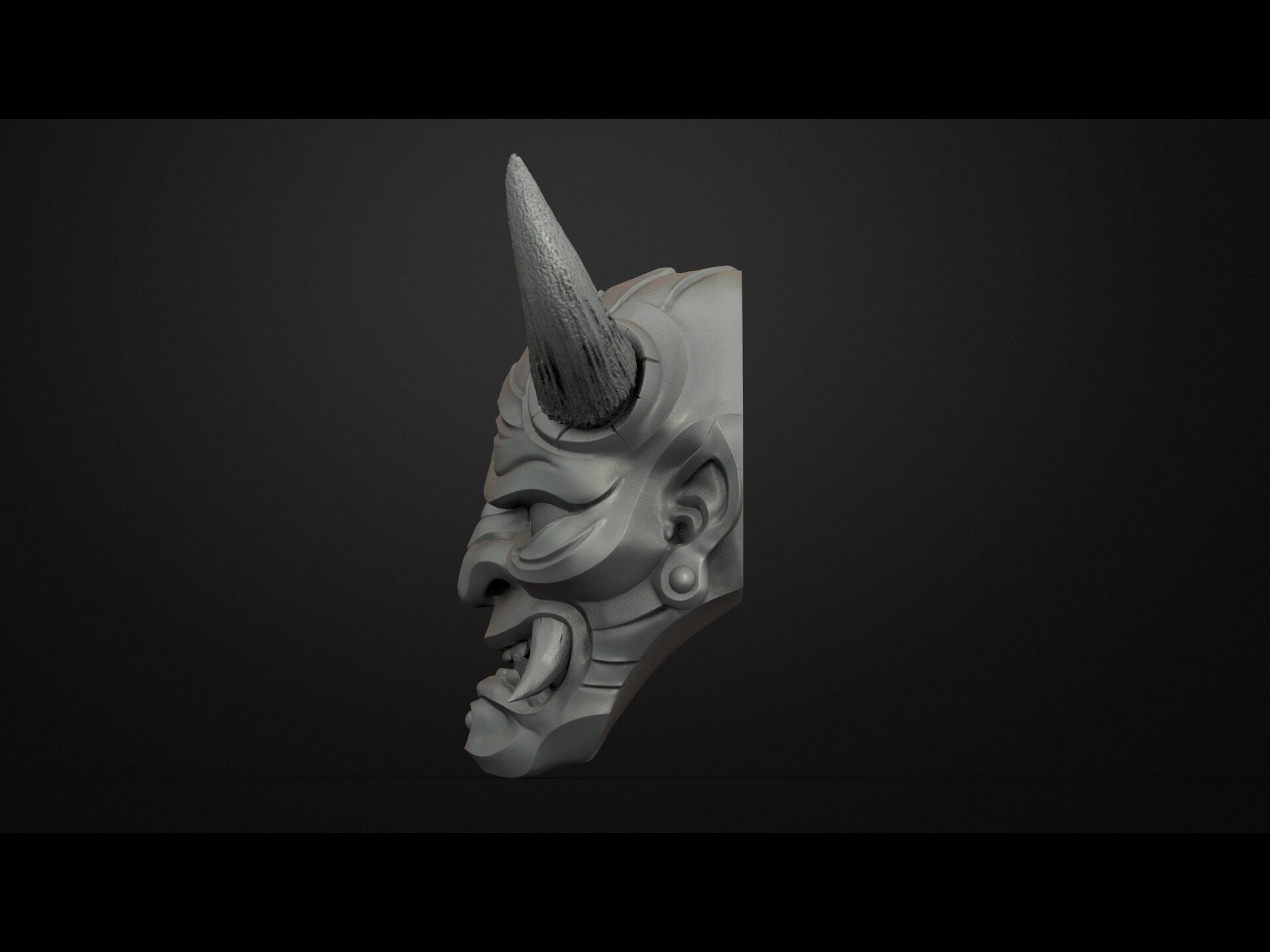 Traditional Japanese Hannya Mask Magnet Oni Masksamurai Mask - Etsy