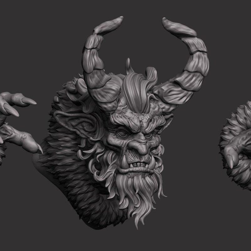 3d Print Horror Magnet - Etsy