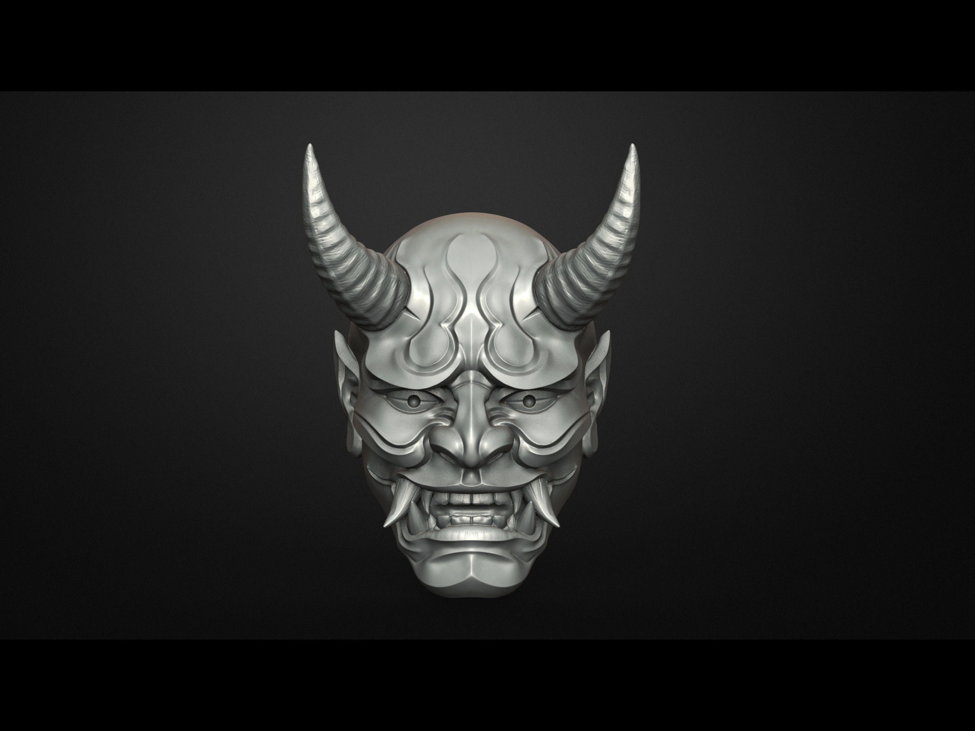 Traditional Japanese Hannya Mask Magnet Oni Masksamurai Mask | Etsy ...