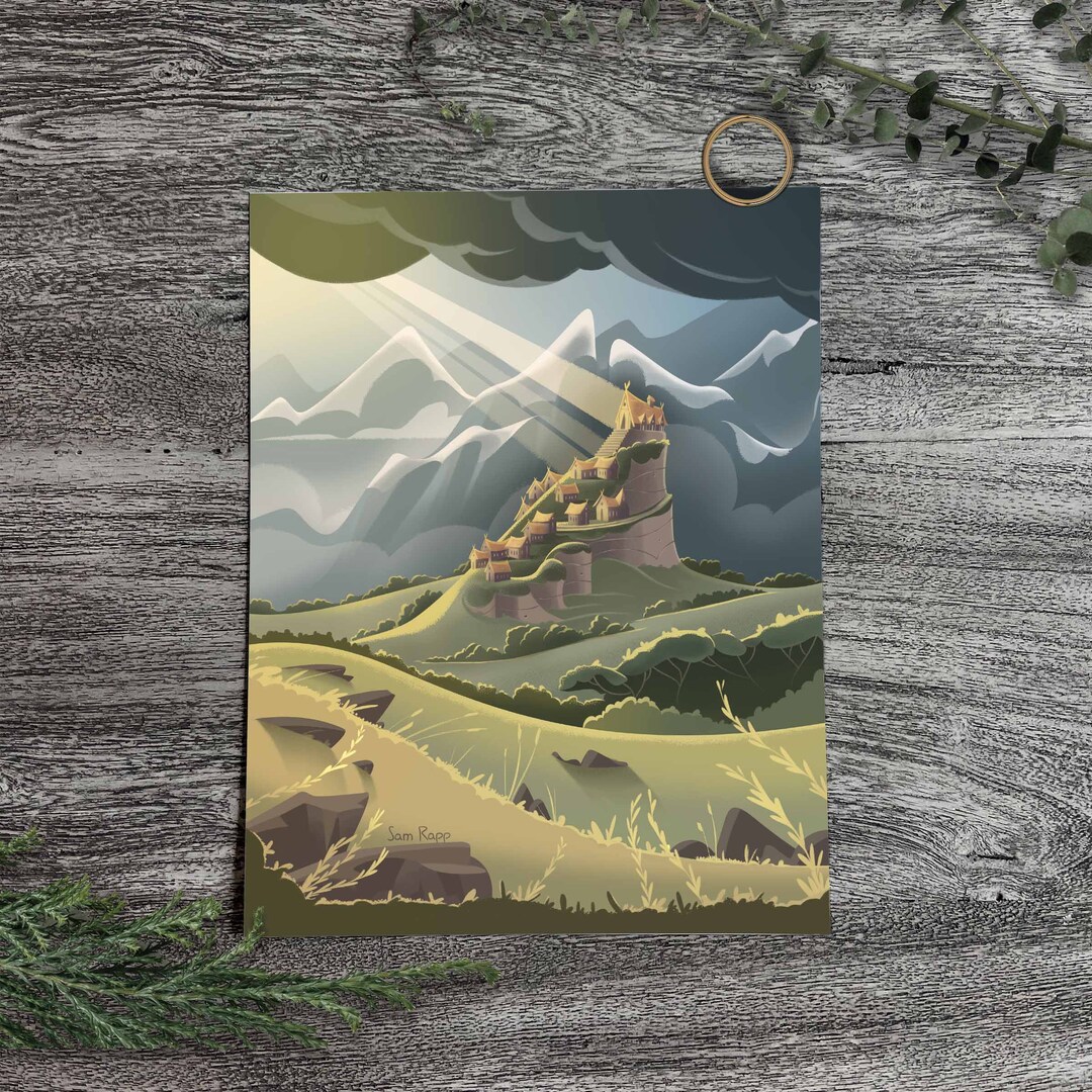 Grass Fields | Art Print - Etsy