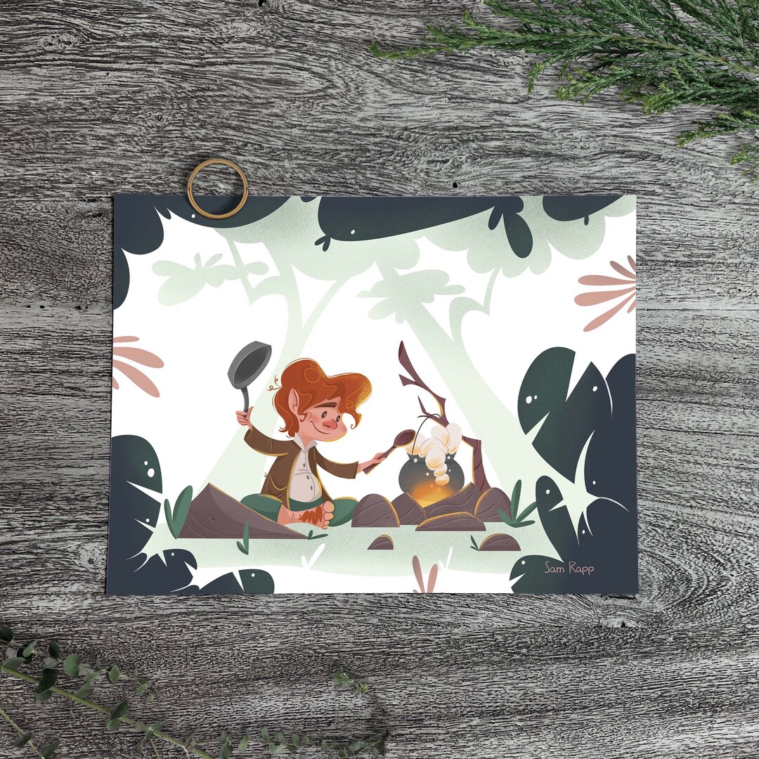 Frying Pan | Art Print - Etsy