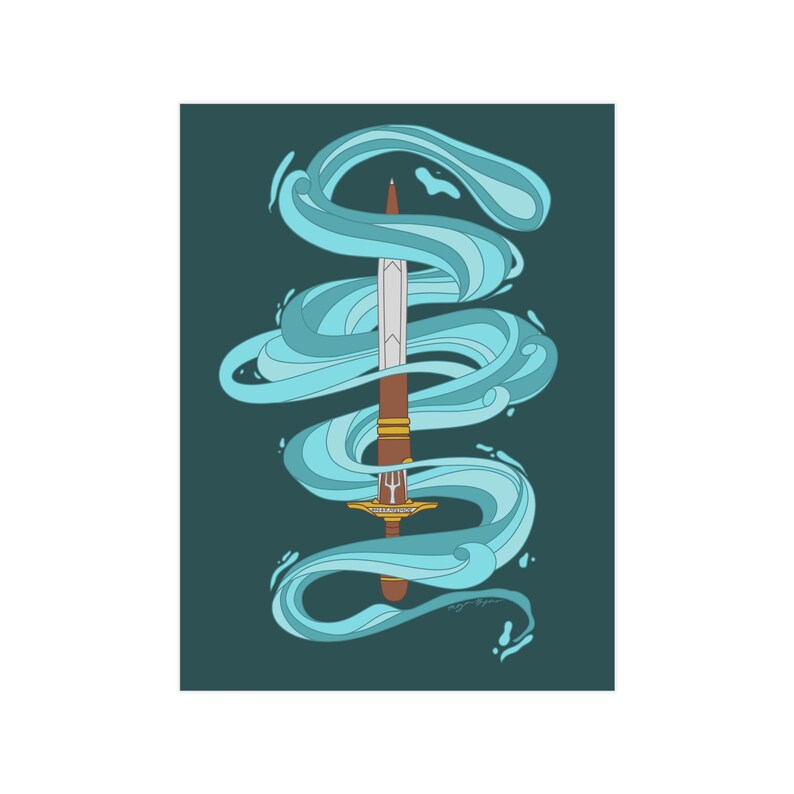 Riptide Print - Etsy