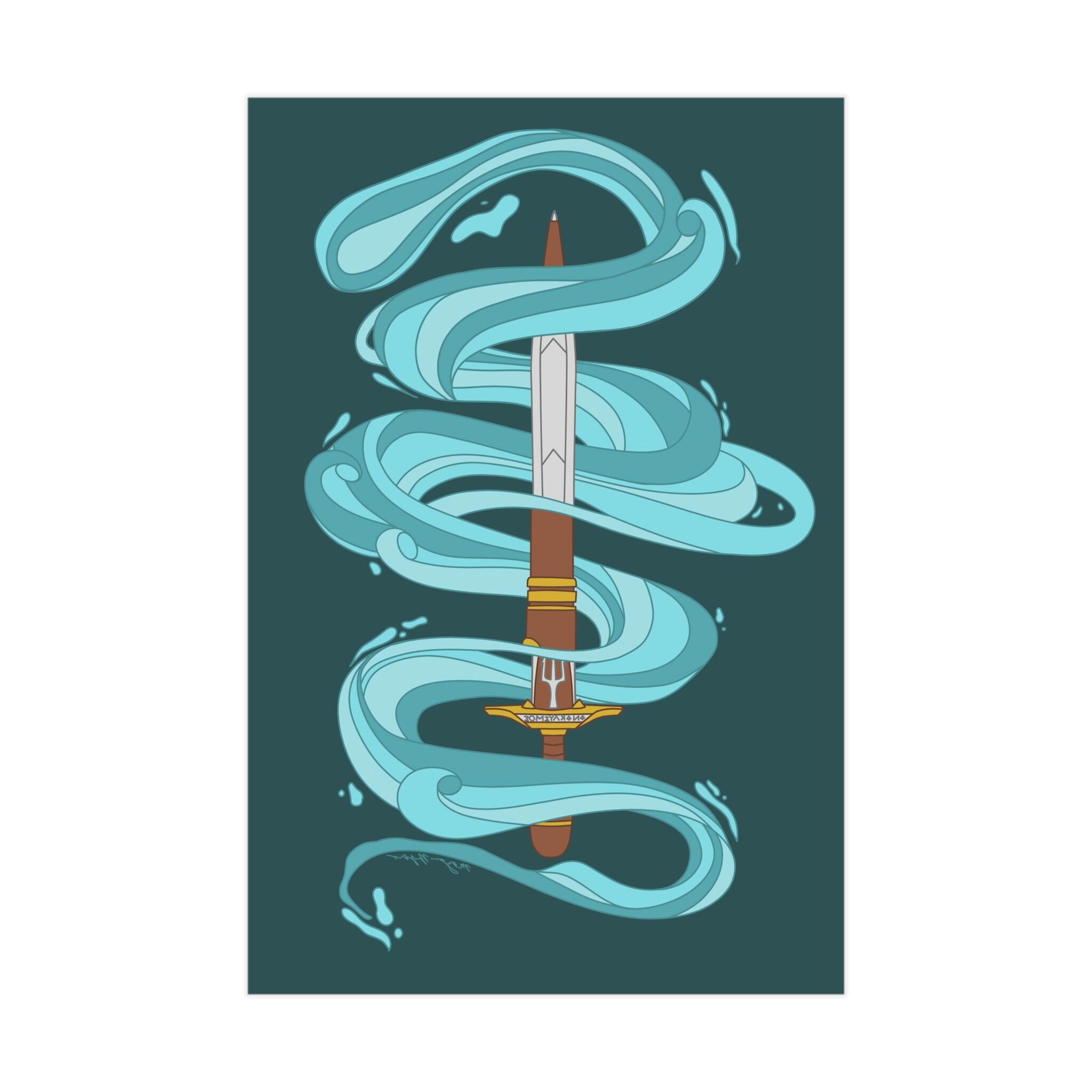 Riptide Print - Etsy