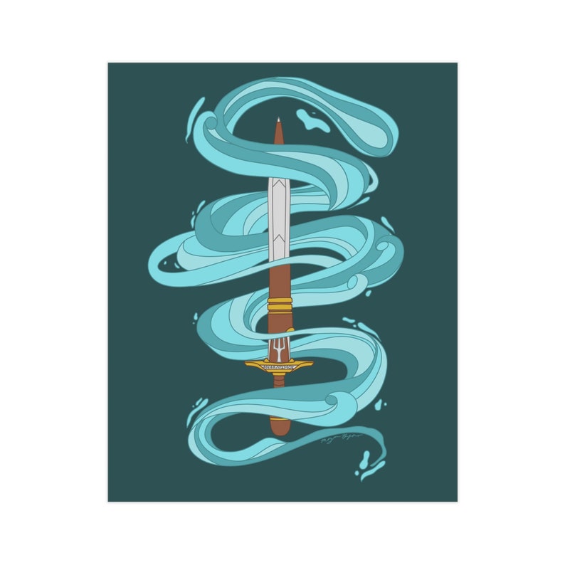 Riptide Print - Etsy