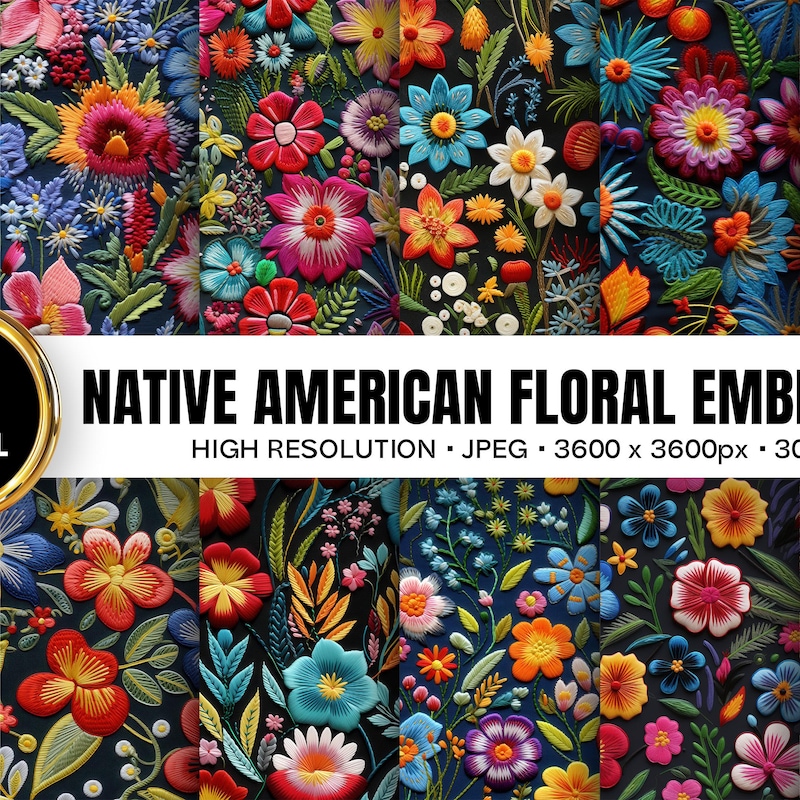 Floral Ojibwe Patterns - Etsy