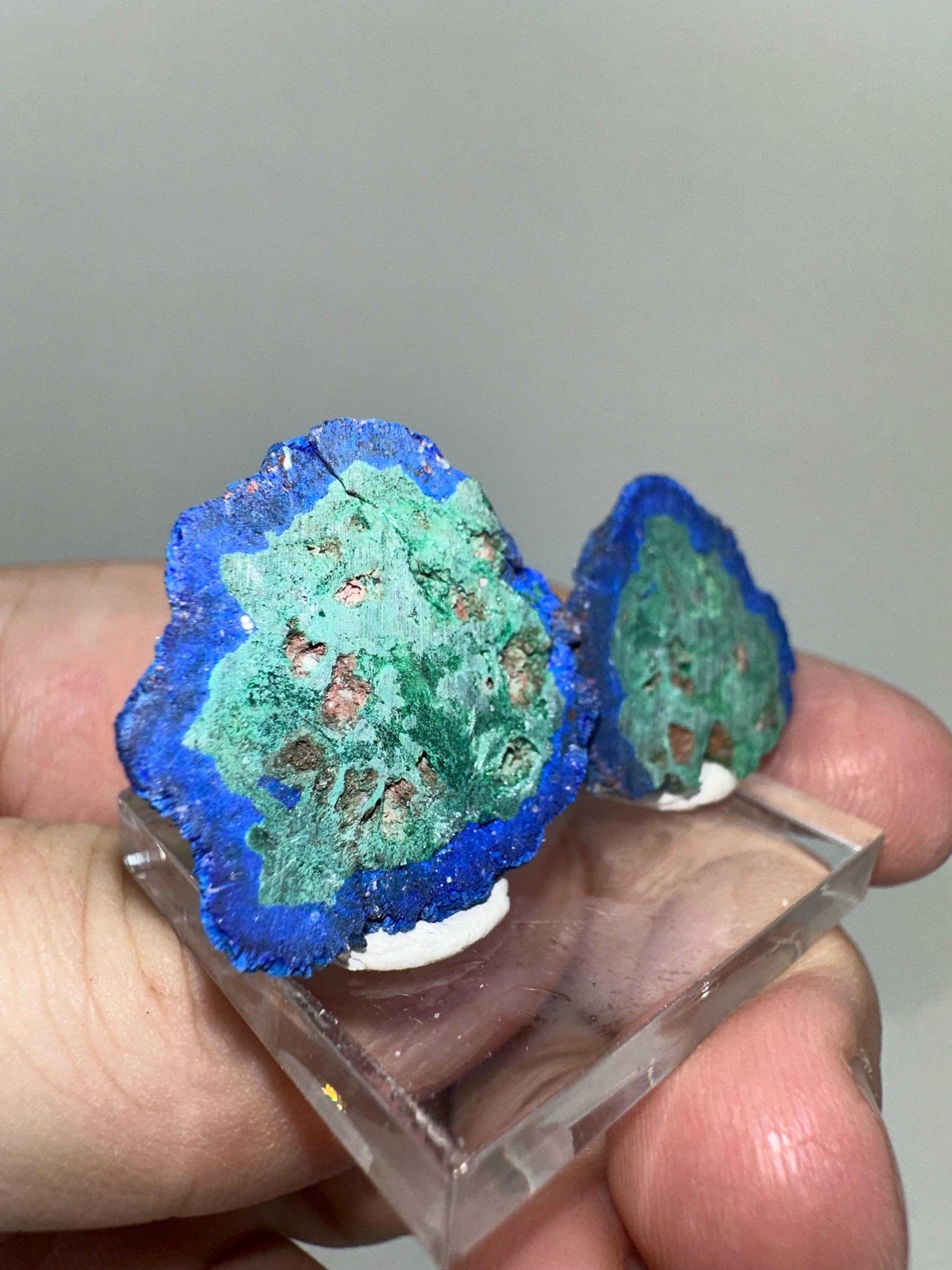 Azurite and Malachite Geode, Blue Ball Mine, Arizona - Etsy