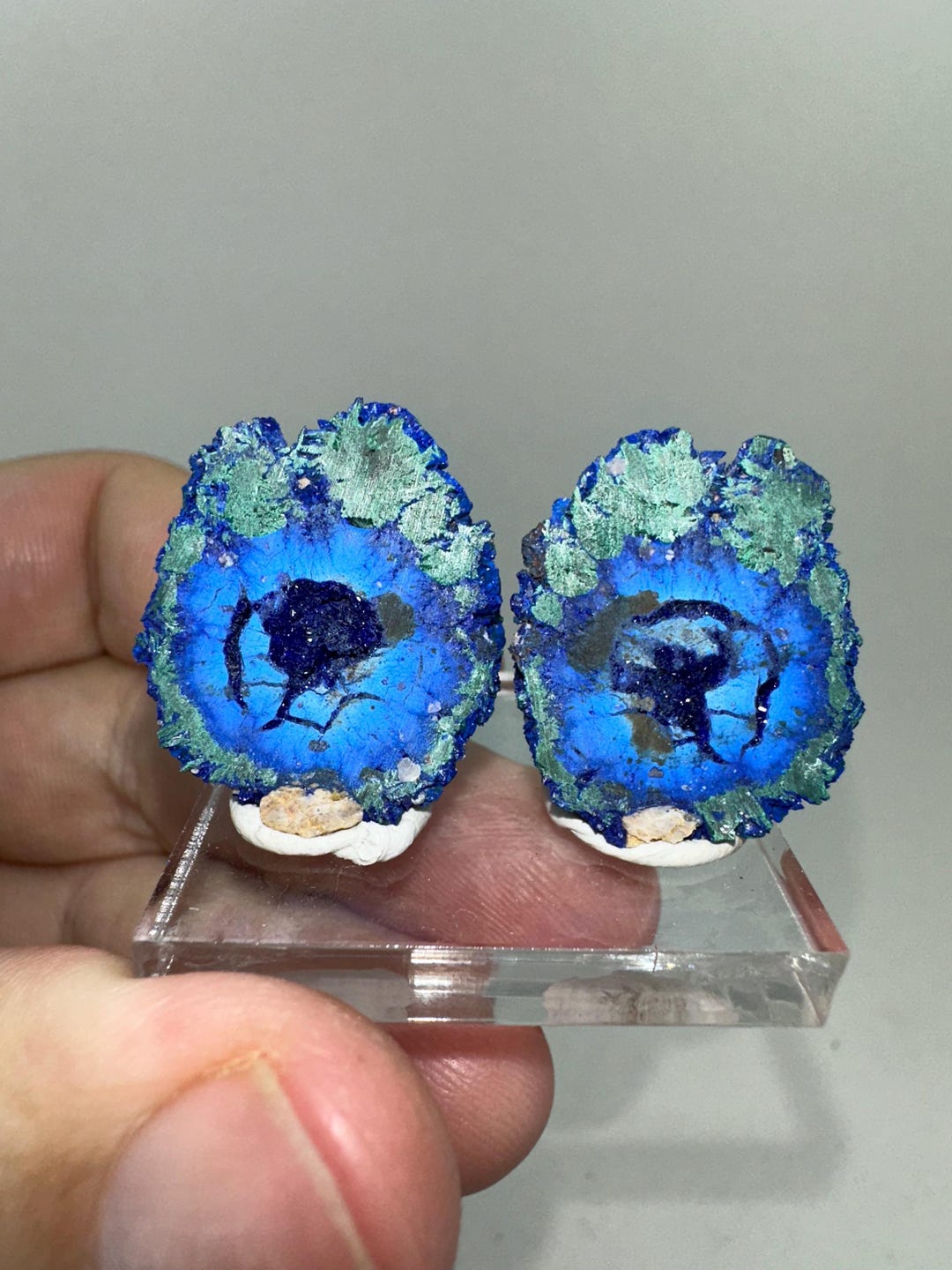 Azurite and Malachite Geode, Blue Ball Mine, Arizona - Etsy