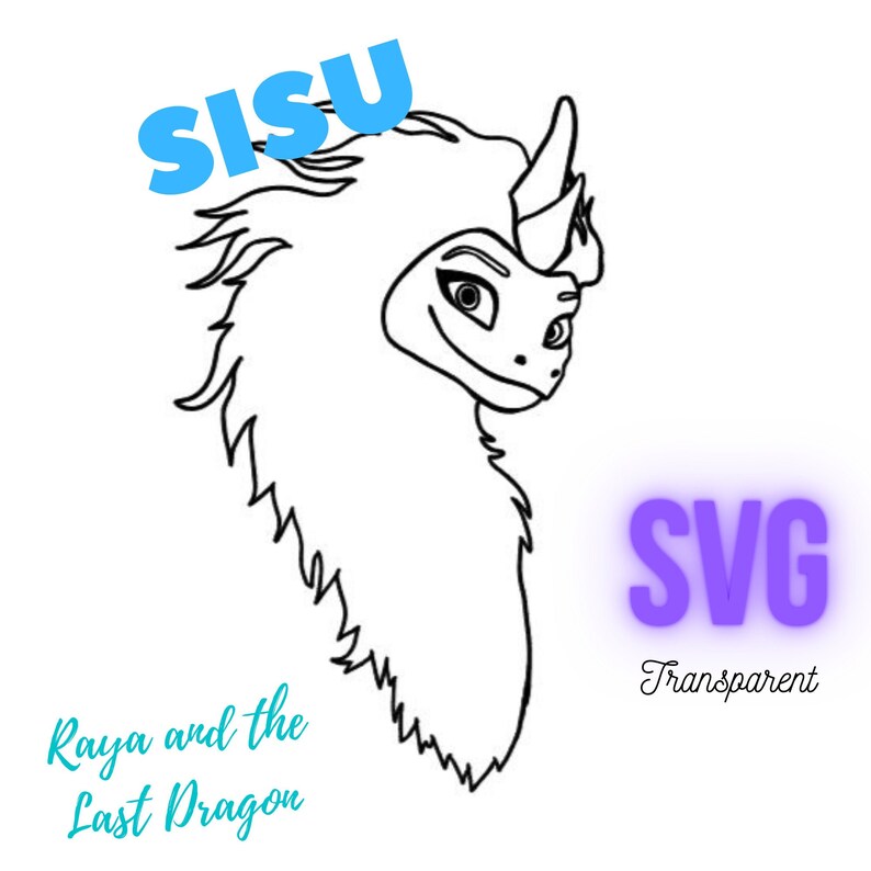 SISU Raya y el último dragón ARCHIVO SVG - Etsy España