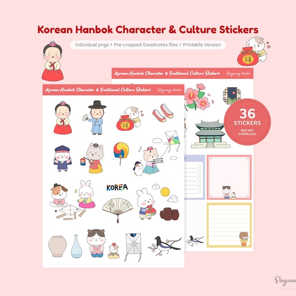 Cute Korean Stickers - Etsy