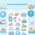 Cute Daily Cleaning Schedule Digital Template | Cleaning Zone Checklist ...
