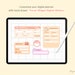 Cute Travel Widget Digital Stickers | Sticky Notes Goodnotes Stickers ...